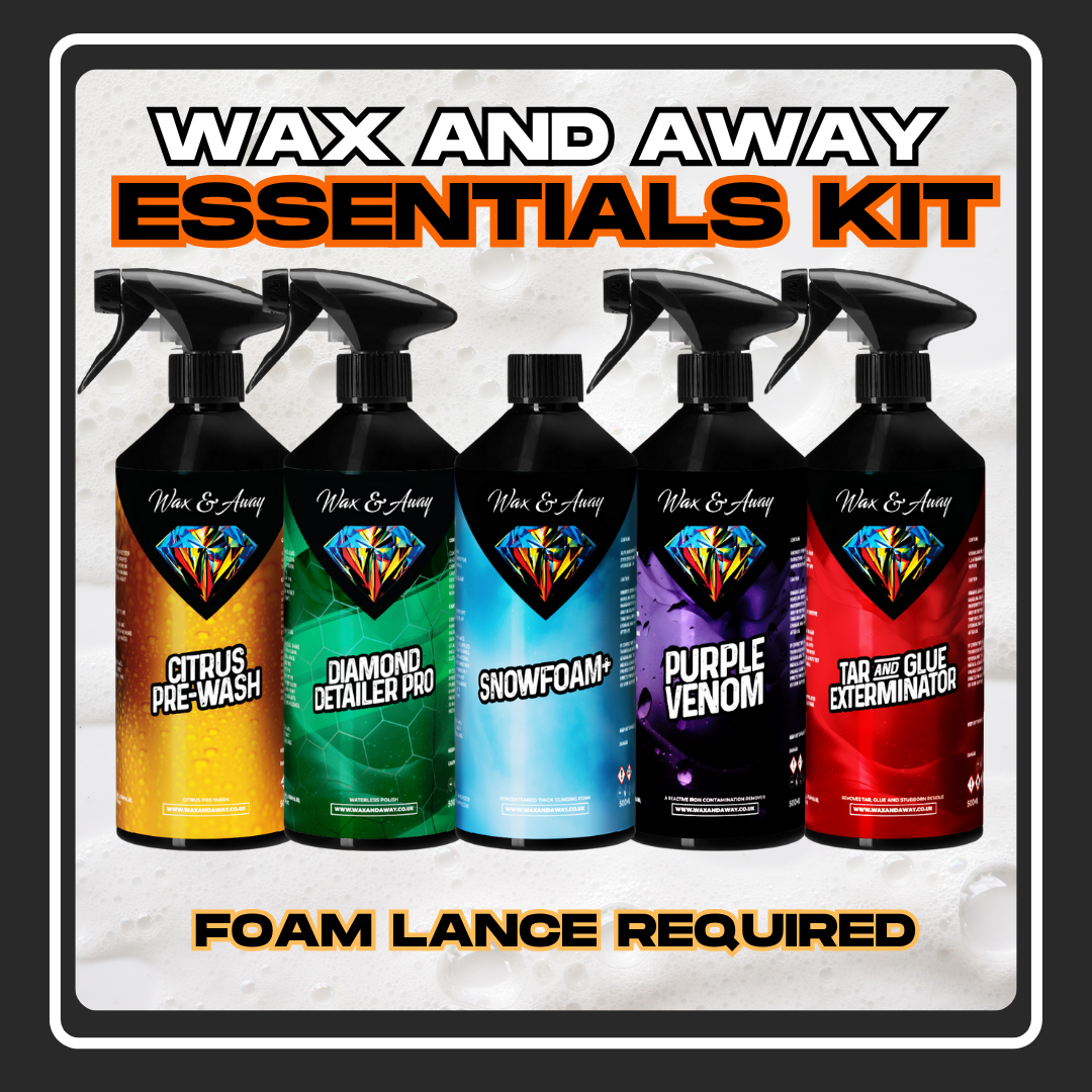 Car Cleaning Kit | Car Cleaning Spray Kit | Wax & Away